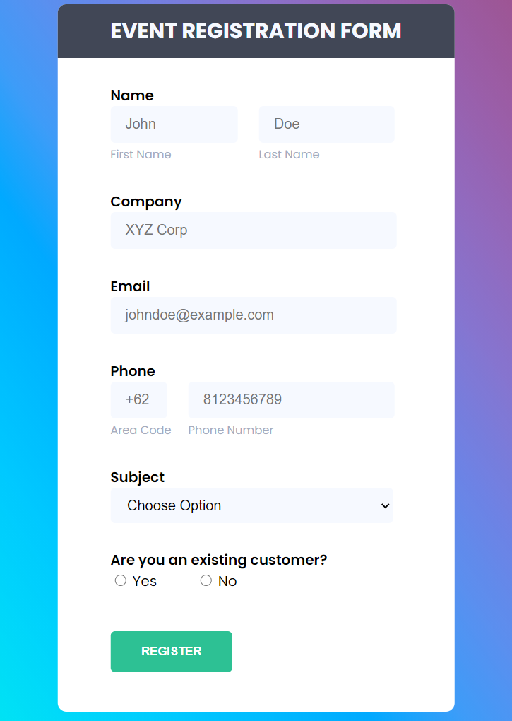 GitHub - trisnanugraha/udacoding-task-1: Task 1 - Form Registration
