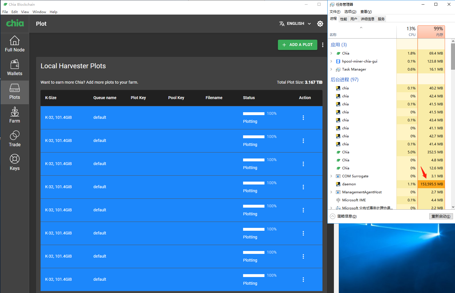 [BUG] Daemon uses too much RAM · Issue #2055 · Chia-Network/chia ...