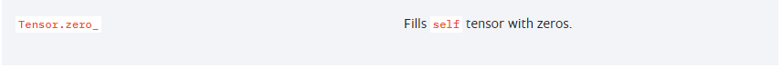 Oneflow和PyTorch接口命名不一致：Oneflow: .zeros_() PyTorch: .zero_() · Issue #7573 · Oneflow-Inc/oneflow ...