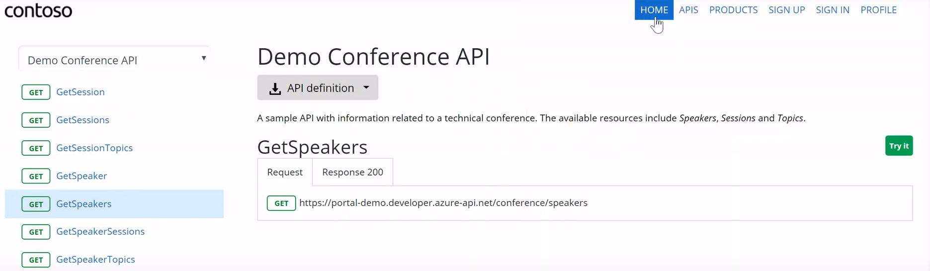 Customizing the managed Dev Portal does not look like the Video Example ...