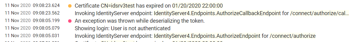 Not able to log in when running application through Visual Studio · Issue #1517 · dotnet ...