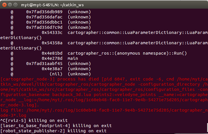 testing cartographer with a VLP16 and an imu · Issue #667 ...