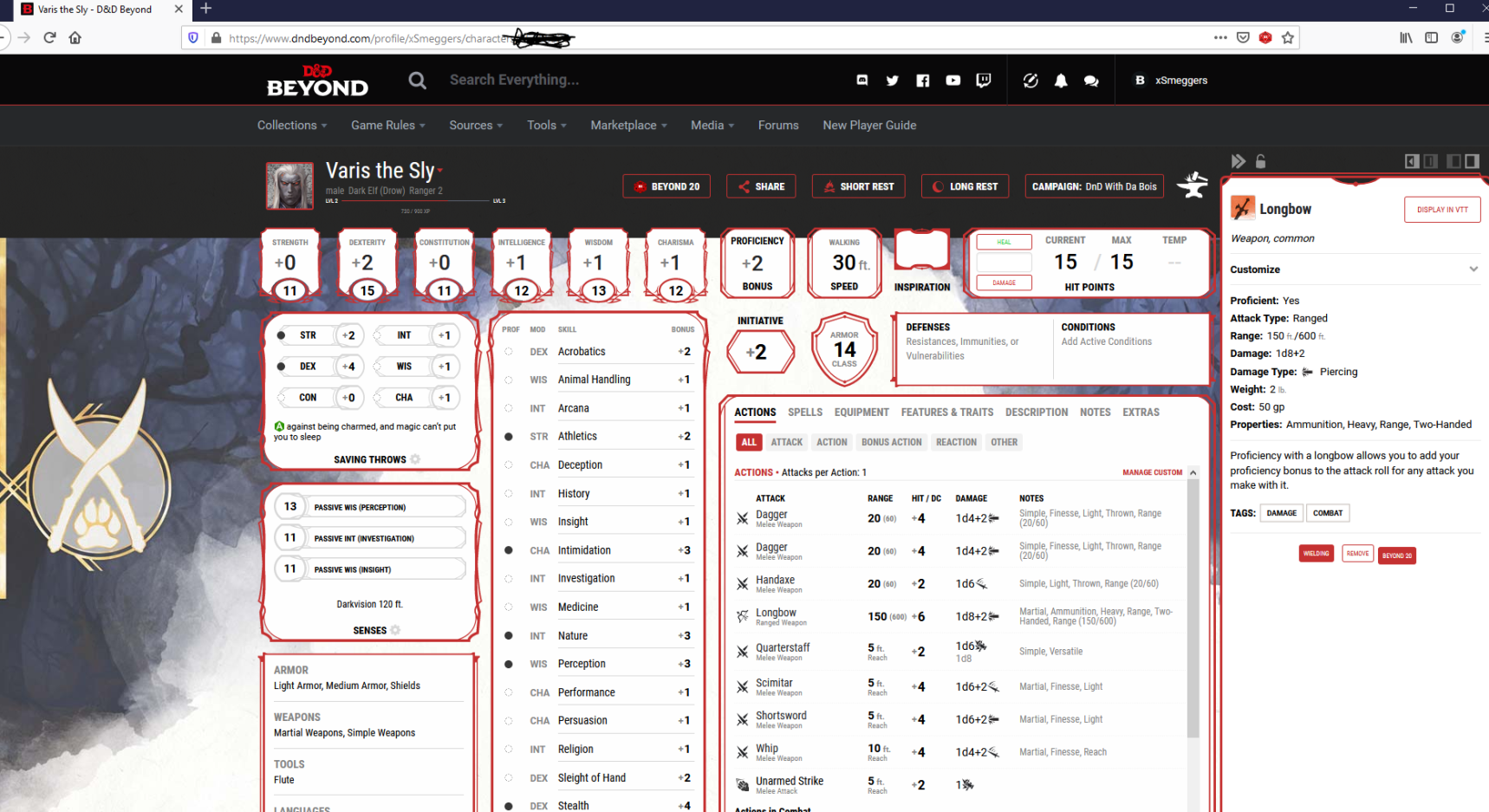 Friend Unable to Attack with Beyond20 into Roll20 on both Chrome and Firefox · Issue #175 ...