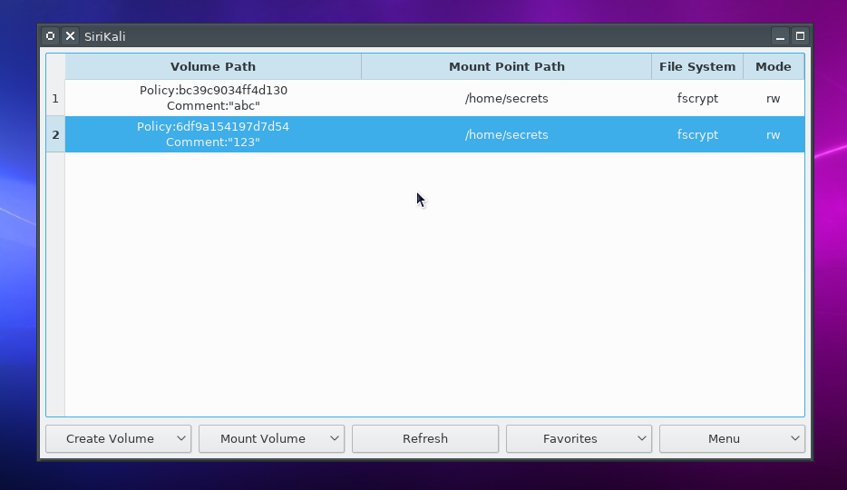 Add support for fscrypt · Issue #122 · mhogomchungu/sirikali · GitHub