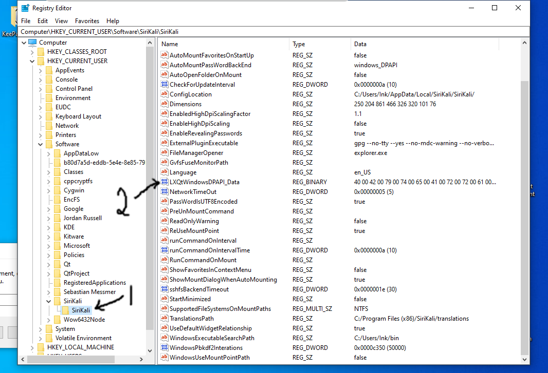 How to reset Windows DPAPI Wallet? · Issue #162 · mhogomchungu/sirikali · GitHub