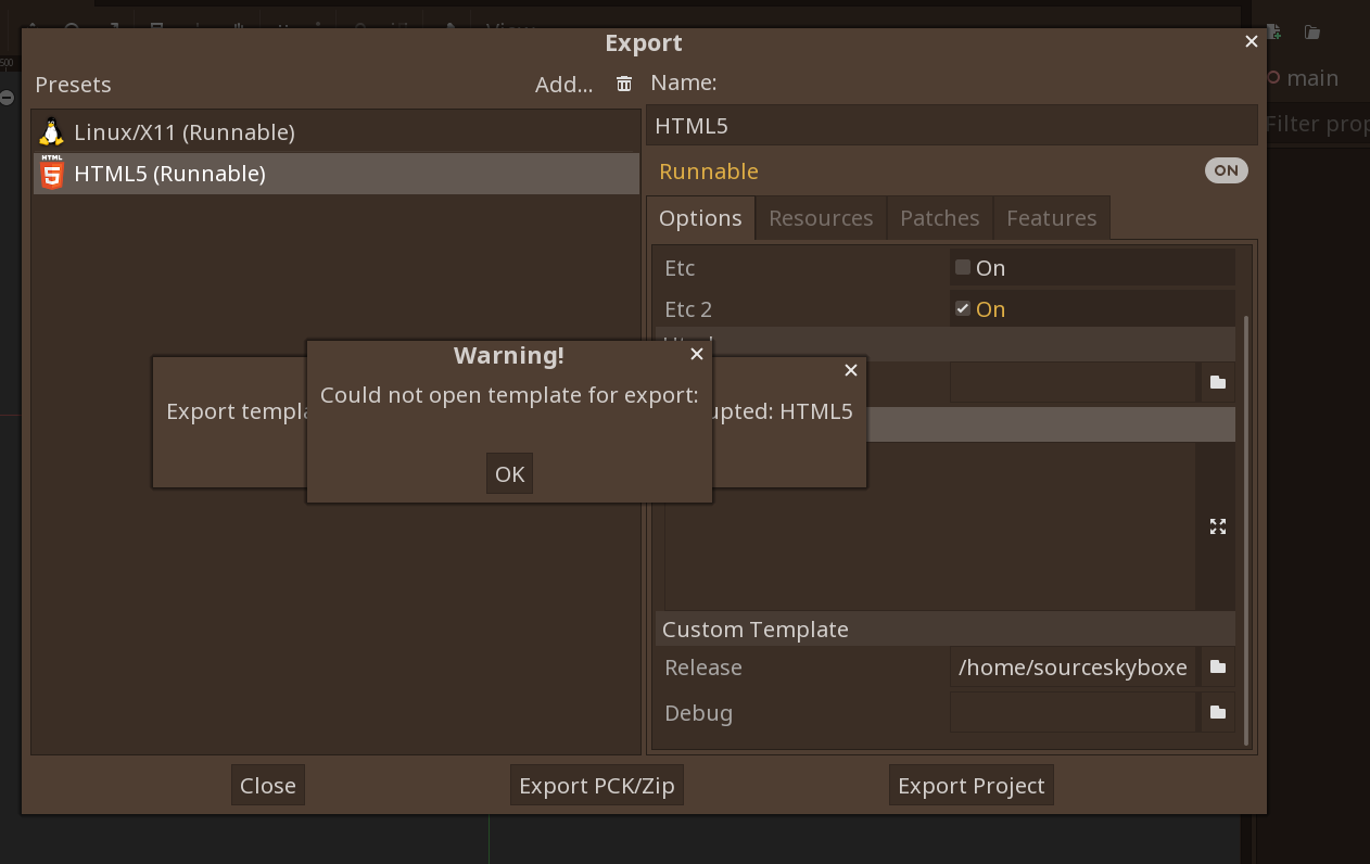 Problem With Html5 After Exporting Wasm From Godot 31 Alpha · Issue 22951 · Godotenginegodot