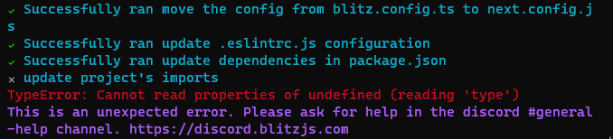 Show file path on error for the `update project's import` step · Issue #3804 · blitz-js/blitz ...