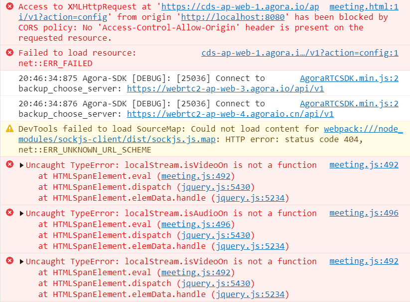 Cannot View Video or Hear Audio! · Issue #276 · AgoraIO/Basic-Video-Call · GitHub