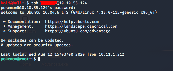 ssh login · Issue #8 · samierdem/Tryhackme · GitHub