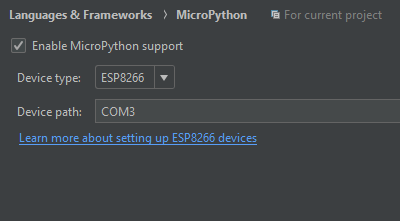 Setting device path (COM4) on Windows machine · Issue #71 · JetBrains/intellij-micropython · GitHub
