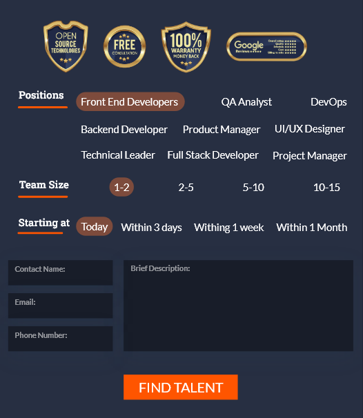 Remote Devs | Form and hero · Issue #1319 · cobuildlab/cobuildlab-web · GitHub
