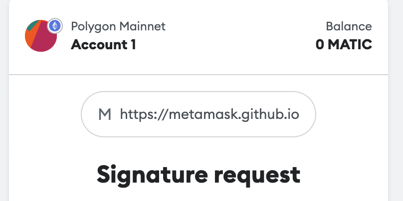Add some guidance to users during signature requests · Issue #16443 · MetaMask/metamask ...