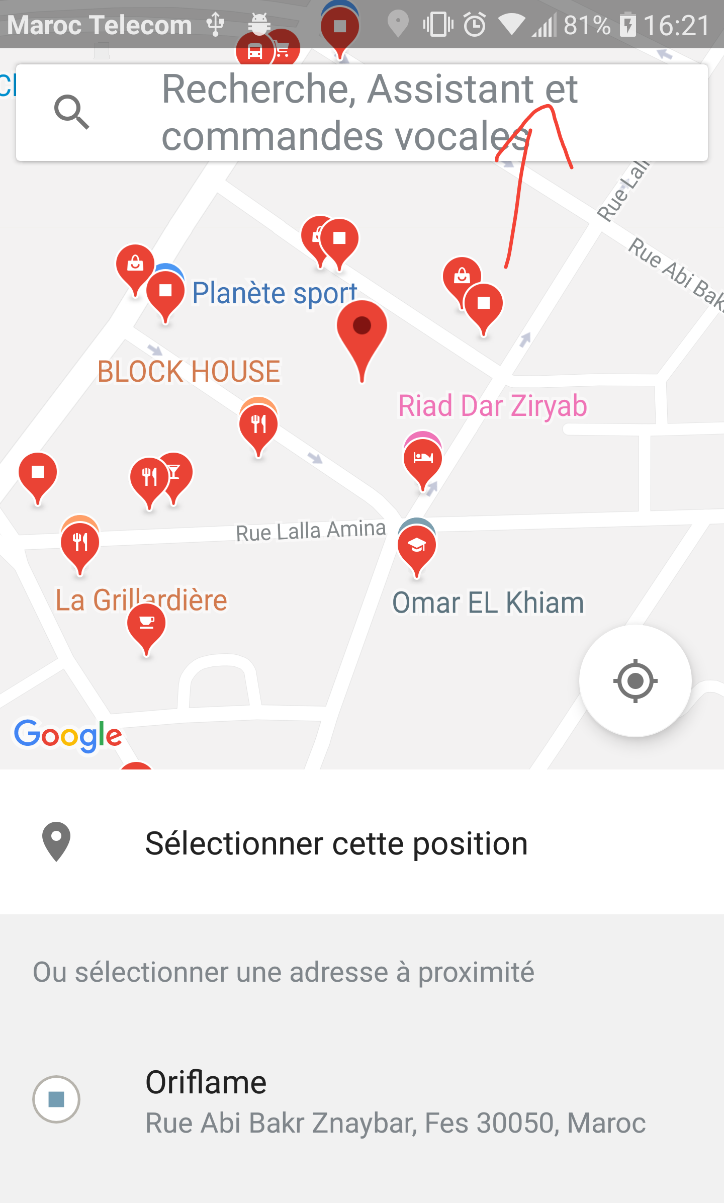 how can i change the location of map to the location i selected from search · Issue #190 ...