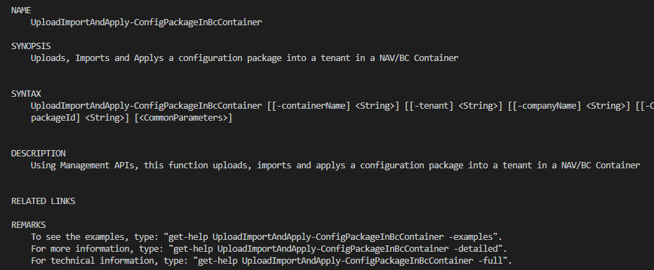 UploadImportAndApply-ConfigPackageInBcContainer and taskscheduler · Issue #2650 · microsoft ...