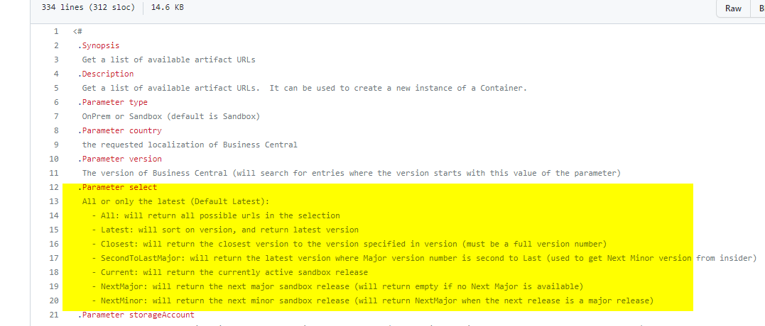 get-BCArtifactUrl -select daily · Issue #2915 · microsoft/navcontainerhelper · GitHub