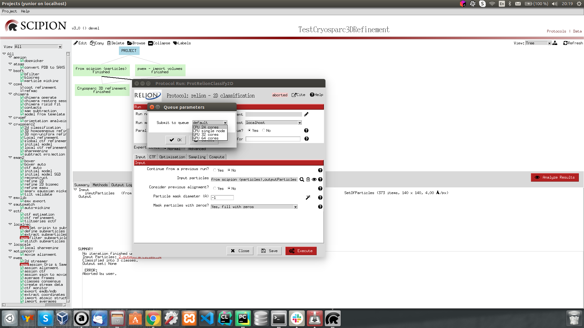 queue submission not working · Issue #70 · scipion-em/scipion-pyworkflow · GitHub