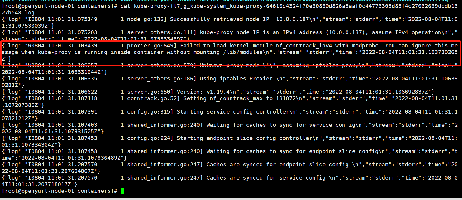 [BUG] YurtHub did not support nf_conntrack_ipv4 module in CentOS 8.5.2111 · Issue #943 ...