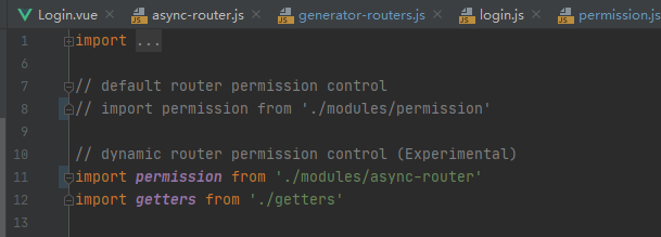 路由切换为 generator-routers.js 动态路由,提示缺少一些文件 · Issue #878 · vueComponent/ant-design-vue-pro · GitHub