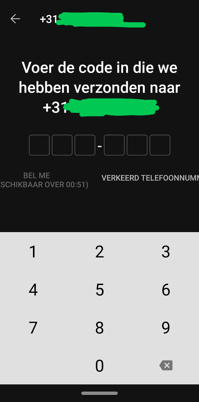 need two lines for the button text on sms verification screen · Issue ...