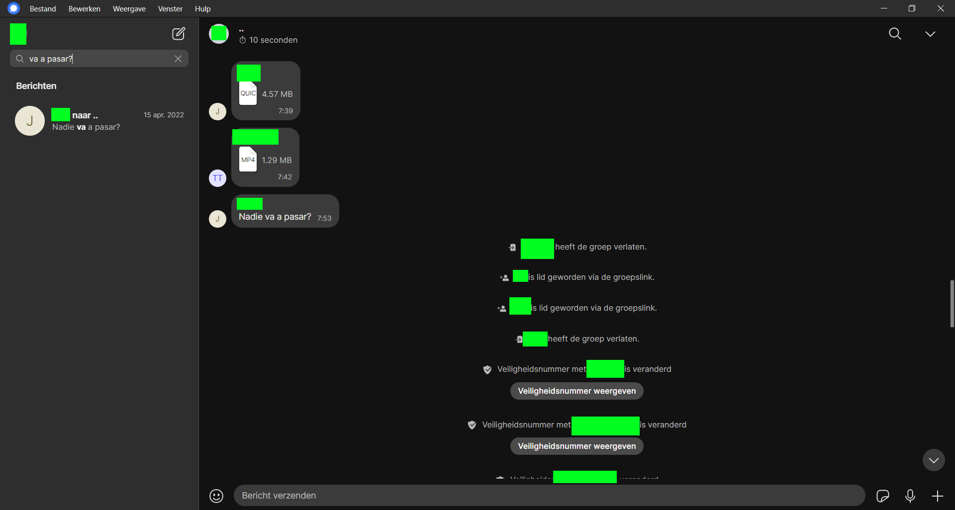 My Signal Dekstop Database Contains At Least One Group Which Is Hidden From The Conversation