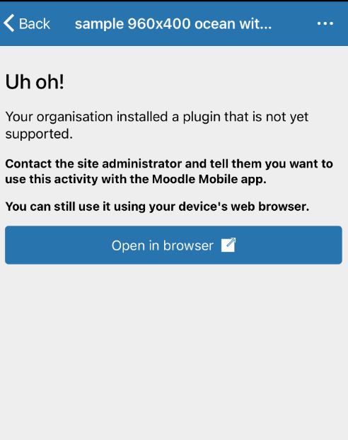 Add Moodle Mobile Support Issue 324 Kaltura Moodle Plugin Github