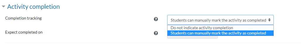 Implement Activity completion API · Issue #197 · kaltura/moodle_plugin · GitHub
