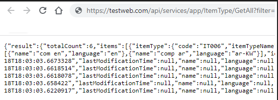 Show Result in XML instead of JSON · Issue #6580 · aspnetboilerplate/aspnetboilerplate · GitHub