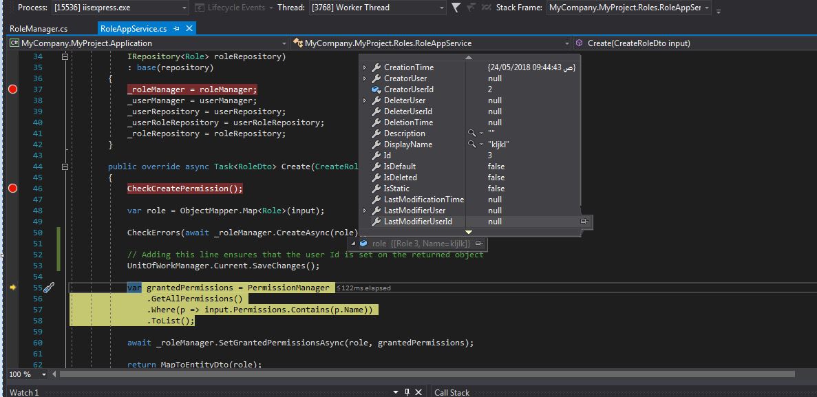 Module Zero UserManager CreateAsync - Id of created entity not set on user object · Issue #2749 ...