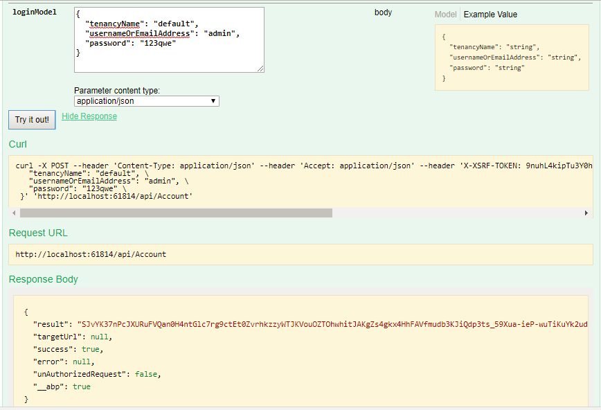 can not login using Swagger · Issue #3658 · aspnetboilerplate/aspnetboilerplate · GitHub