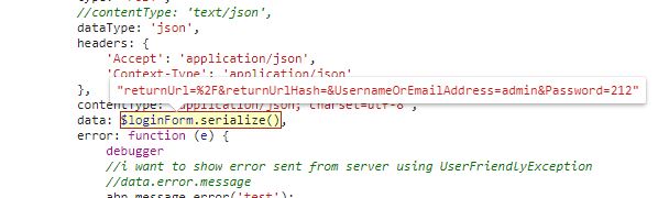 error code 500 when login failed · Issue #3997 · aspnetboilerplate/aspnetboilerplate · GitHub