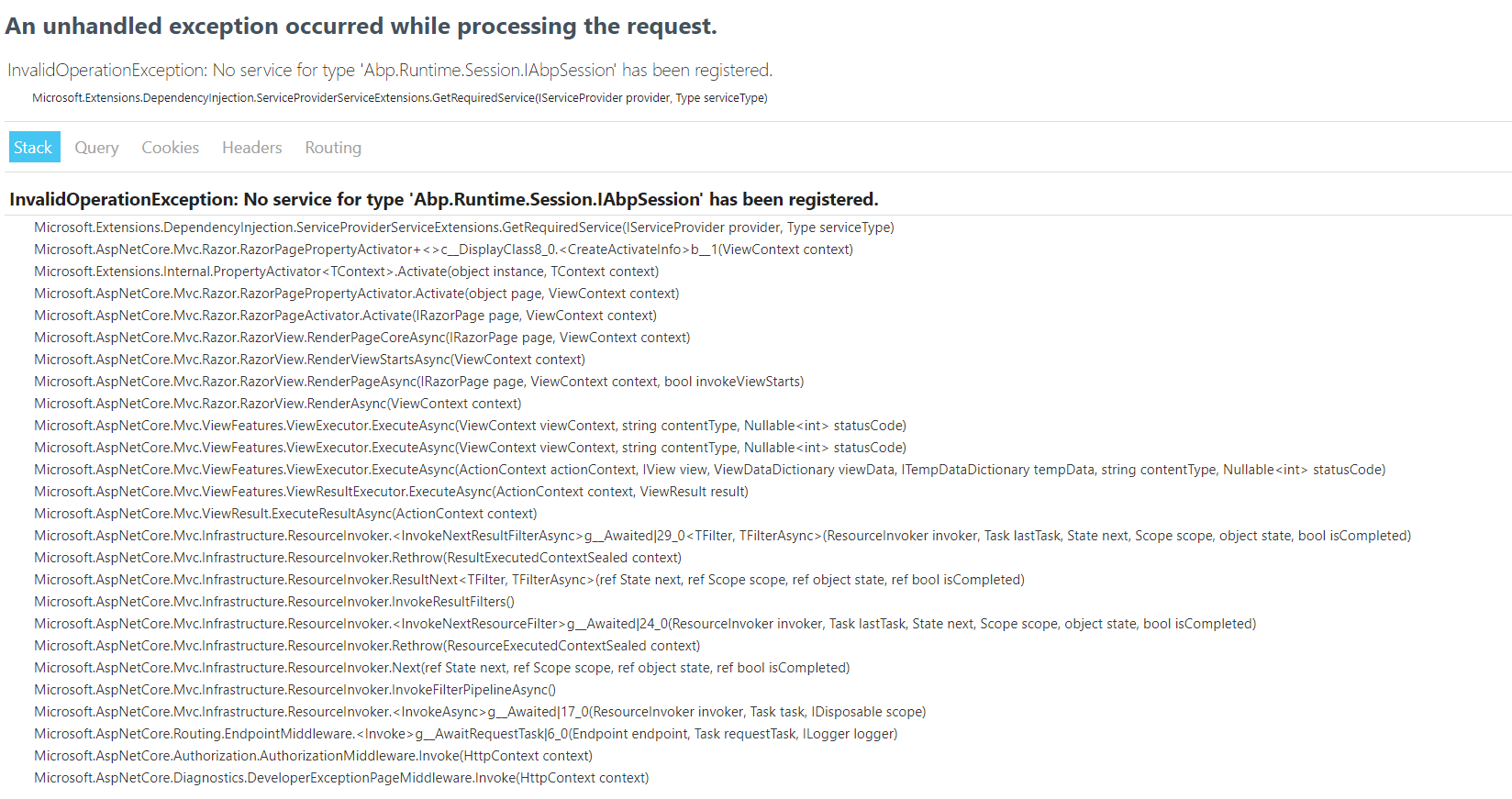 Question: Example of use client side abp in new web project · Issue #5739 · aspnetboilerplate ...