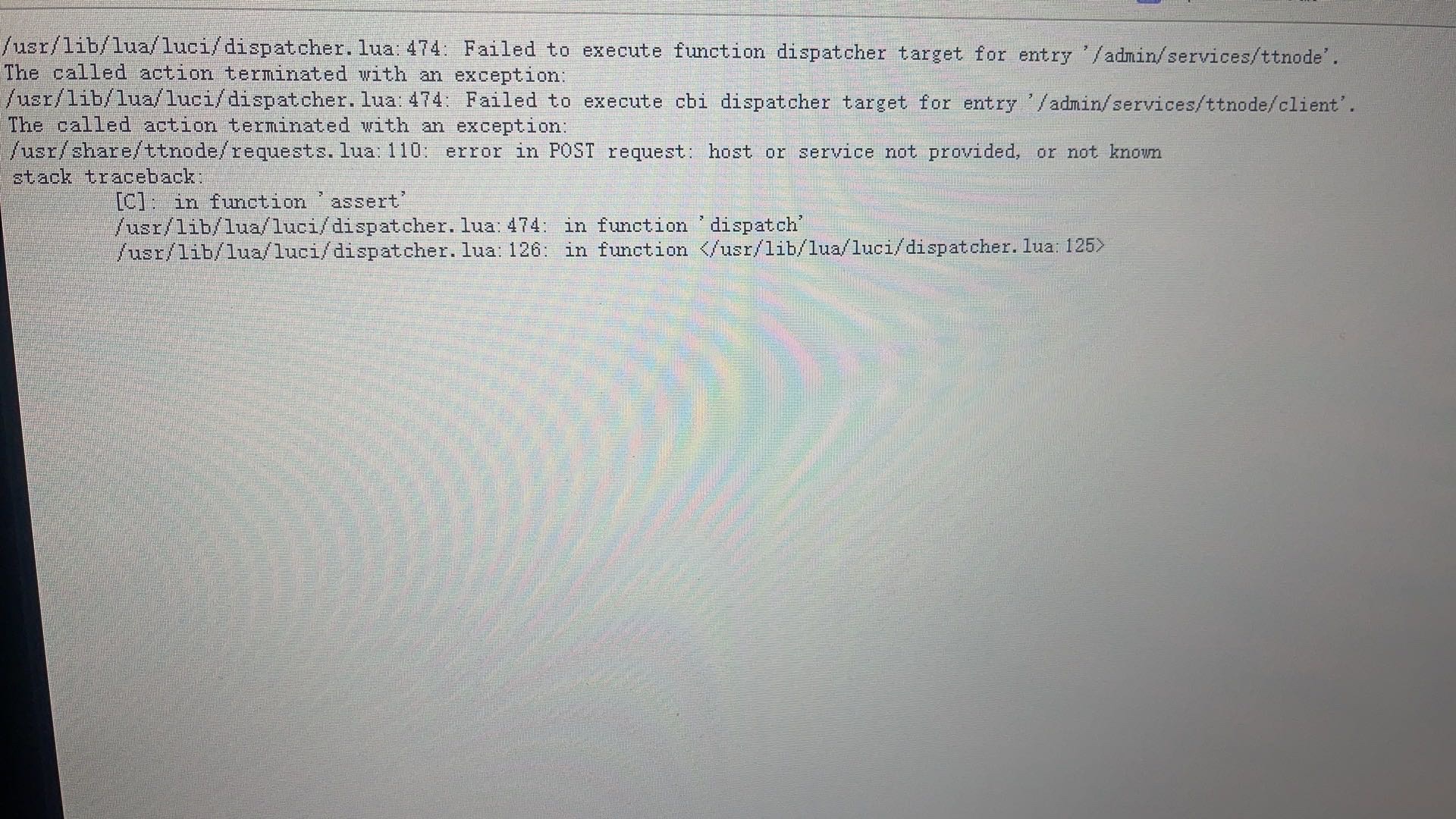 我安装 能把上面几行报错解决掉,x86结构，系统515.64 · Issue #31 · jerrykuku/luci-app-ttnode · GitHub