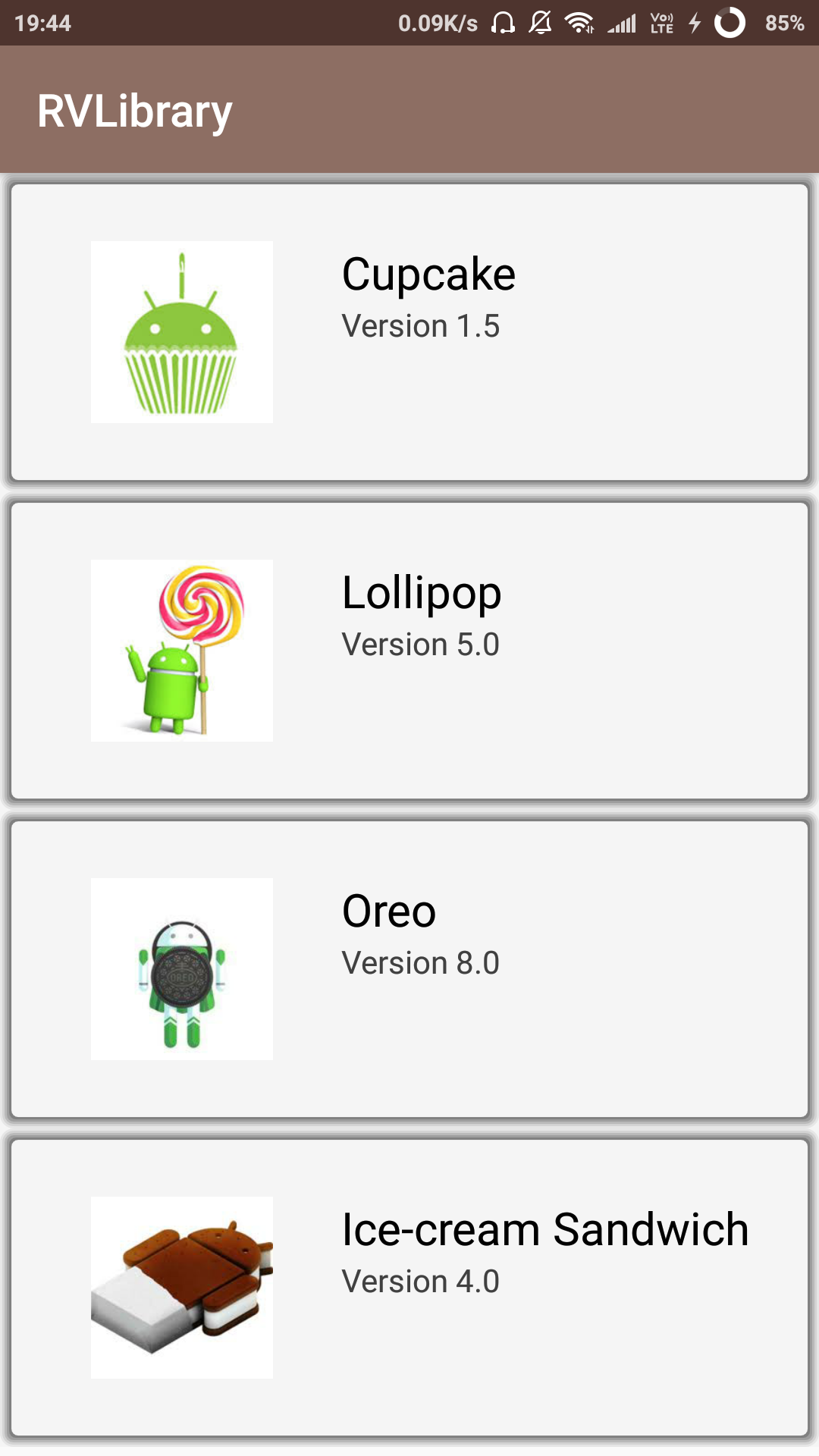 GitHub - nikhil-sachdeva/CustomRVLibrary: An Android Library to create RecyclerView with just ...