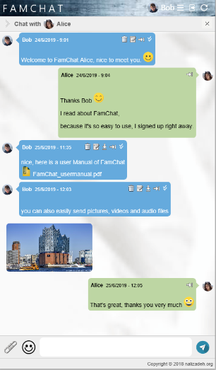 GitHub - nalizadeh/FamChat: FamChat is a small but powerfull browser ...