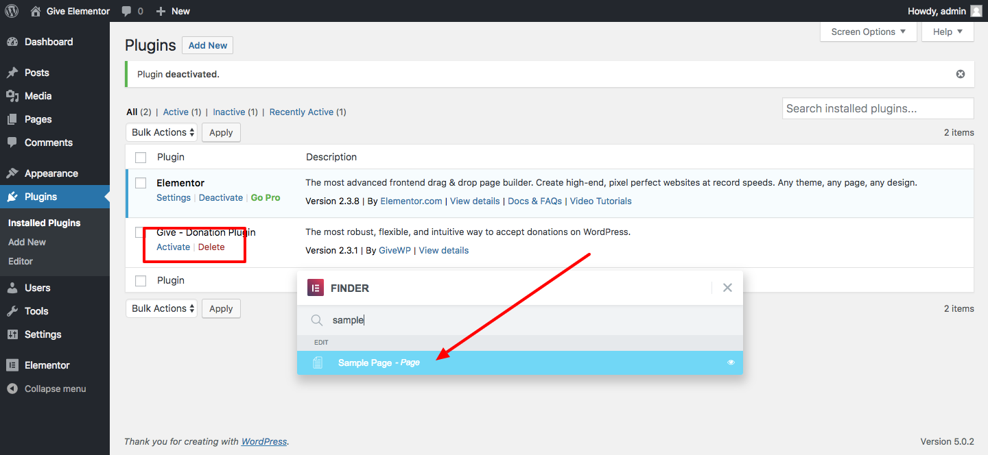 fix: ensure compatibility with elementor finder · Issue #3912 · impress-org/givewp · GitHub