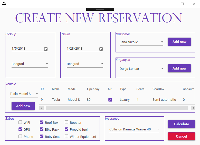 GitHub - katicm/WPF-Rent-a-Car-app