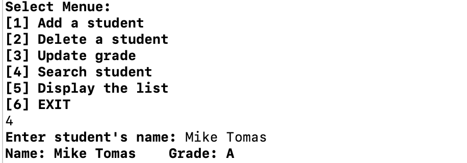 GitHub - AkioTashiro/Student-GradeBook-LinkedList: Linked List in C++ / This is a student grade ...