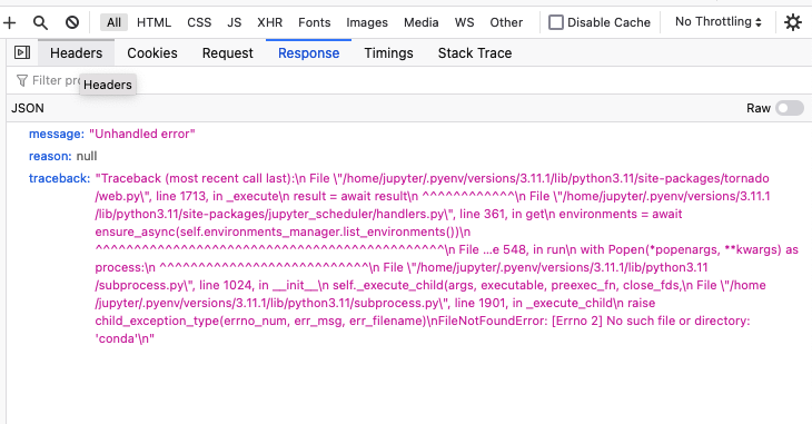 Conda dependency on non-conda environment -- FileNotFoundError: [Errno 2] No such file or ...