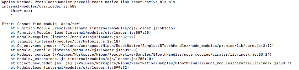 Can't link non expo project · Issue #388 · dotintent/react-native-ble-plx · GitHub