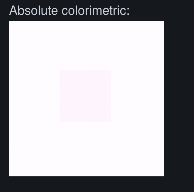 gpu-next absolute colorimetric icc or lut produces red tint · Issue ...