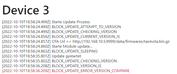 Error msgs while update · Issue #683 · TasmoAdmin/TasmoAdmin · GitHub