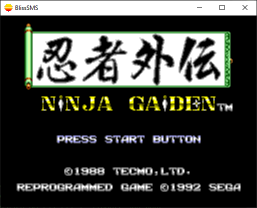 GitHub - Mesiow/BlissSMS: A blissful Sega Master System emulator