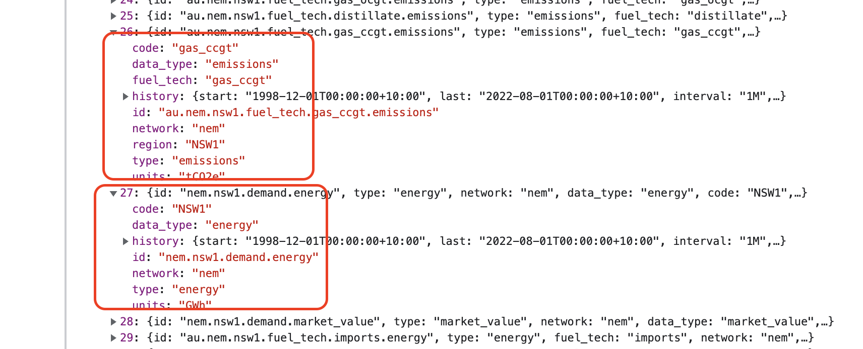 Stripes `monthly.json` demand series object is different from the rest · Issue #139 · opennem ...