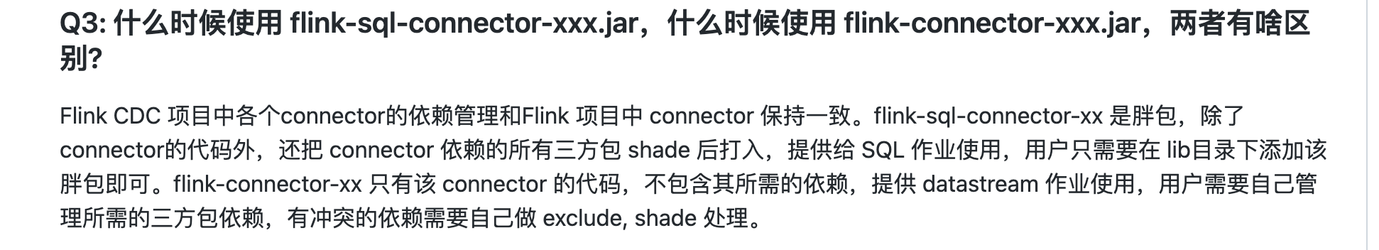 Sql-Clinet执行sql时缺乏依赖，耗费了几天时间都没有找全 · Issue #1985 · apache/flink-cdc · GitHub