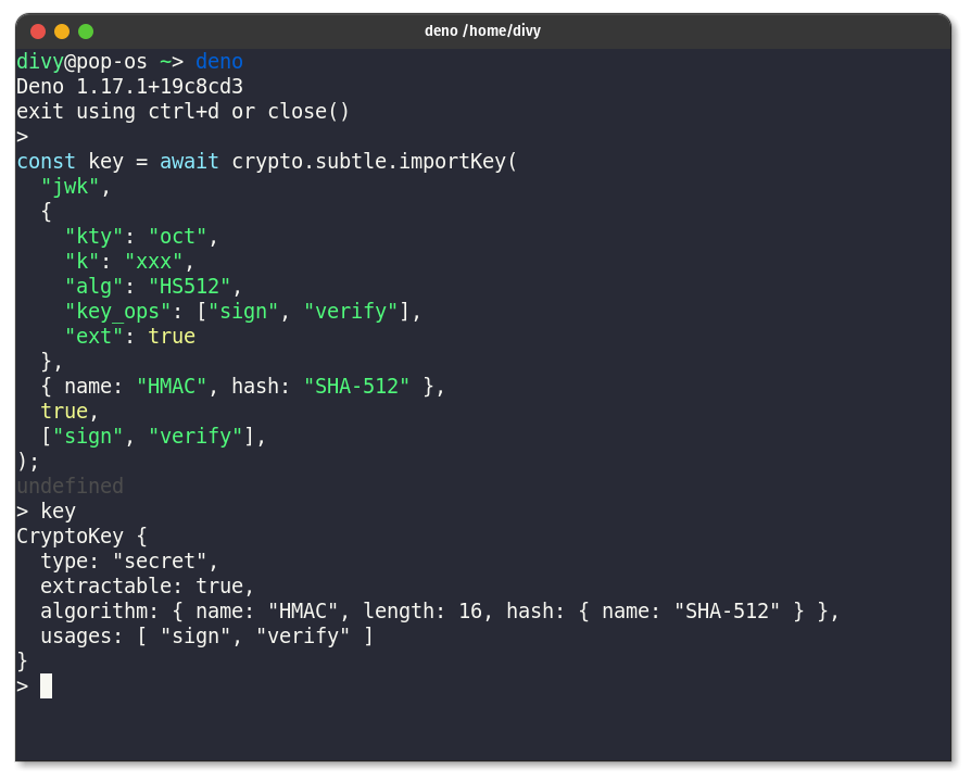 crypto api stopped working in v1.17.x · Issue #13222 · denoland/deno ...