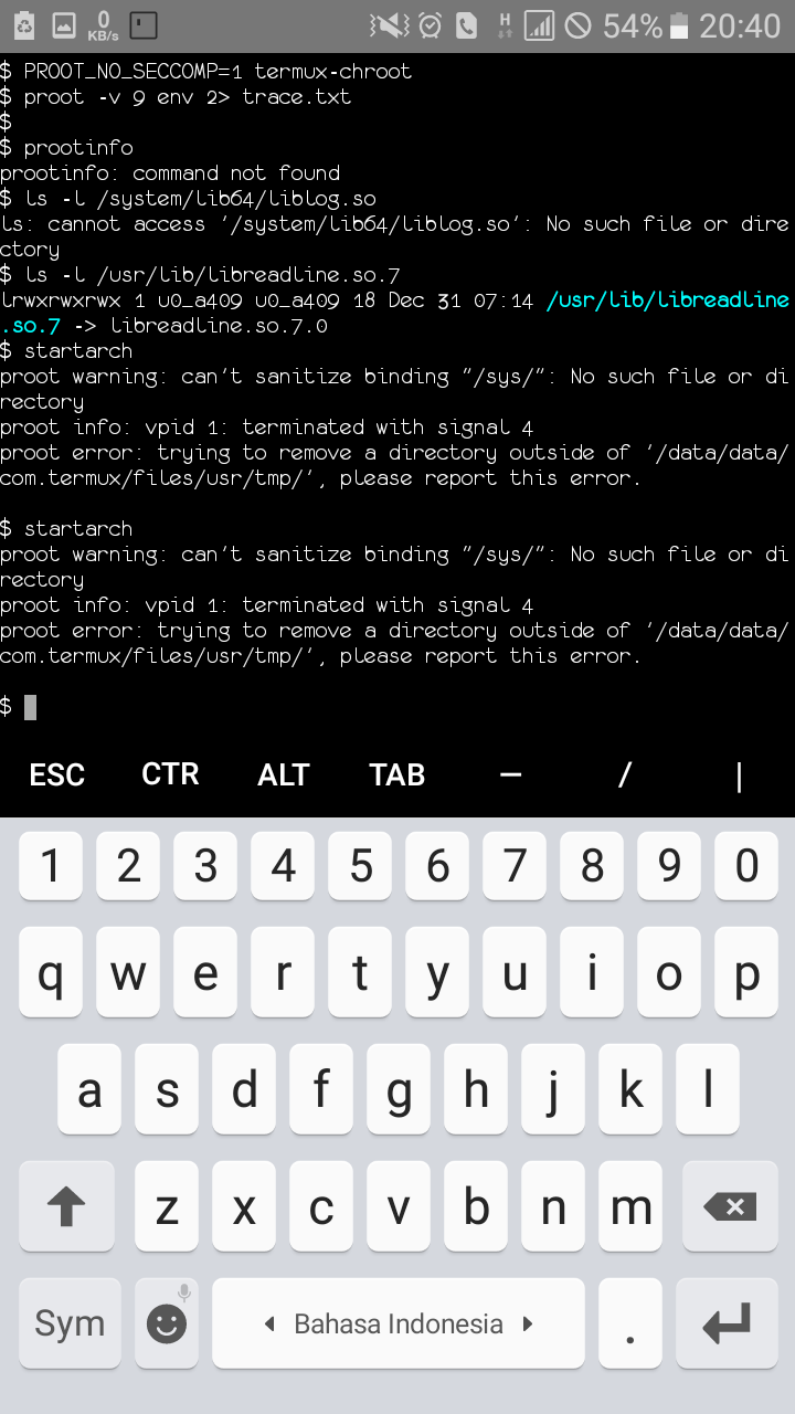 Archlinux · Issue #2012 · termux/termux-packages · GitHub