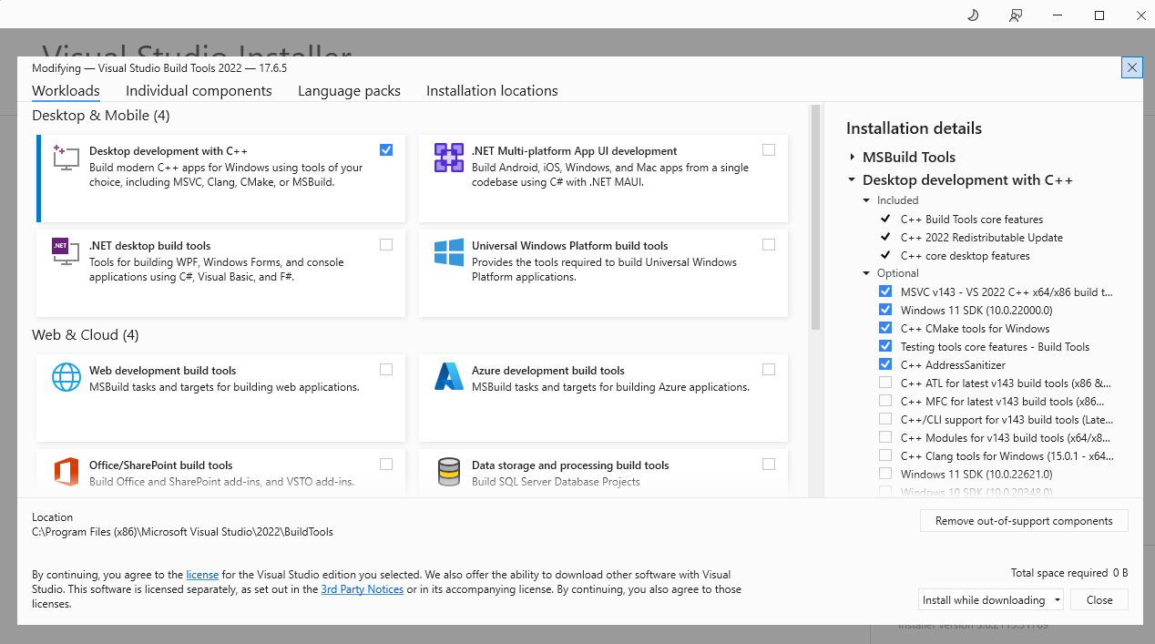 Got "error: Microsoft Visual C++ 14.0 or greater is required" while ...