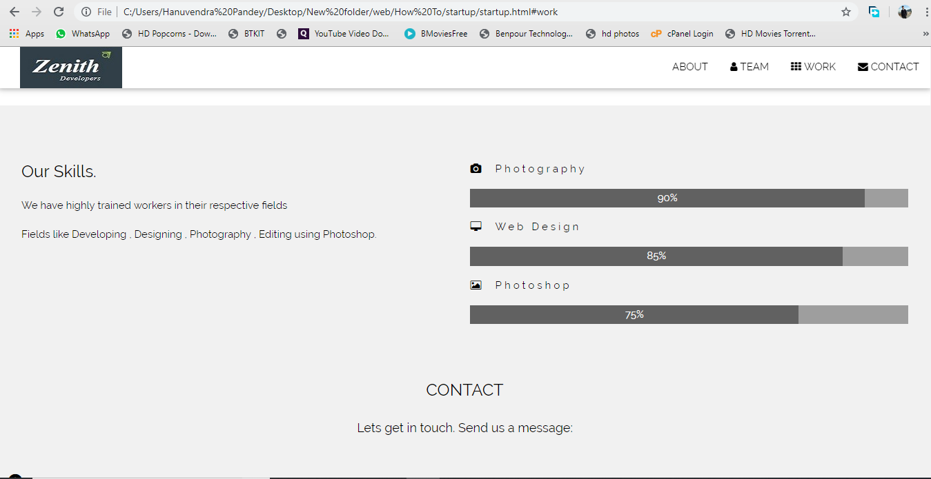 GitHub - Hanuvendra/Startup-Template: It is an startup website template ...