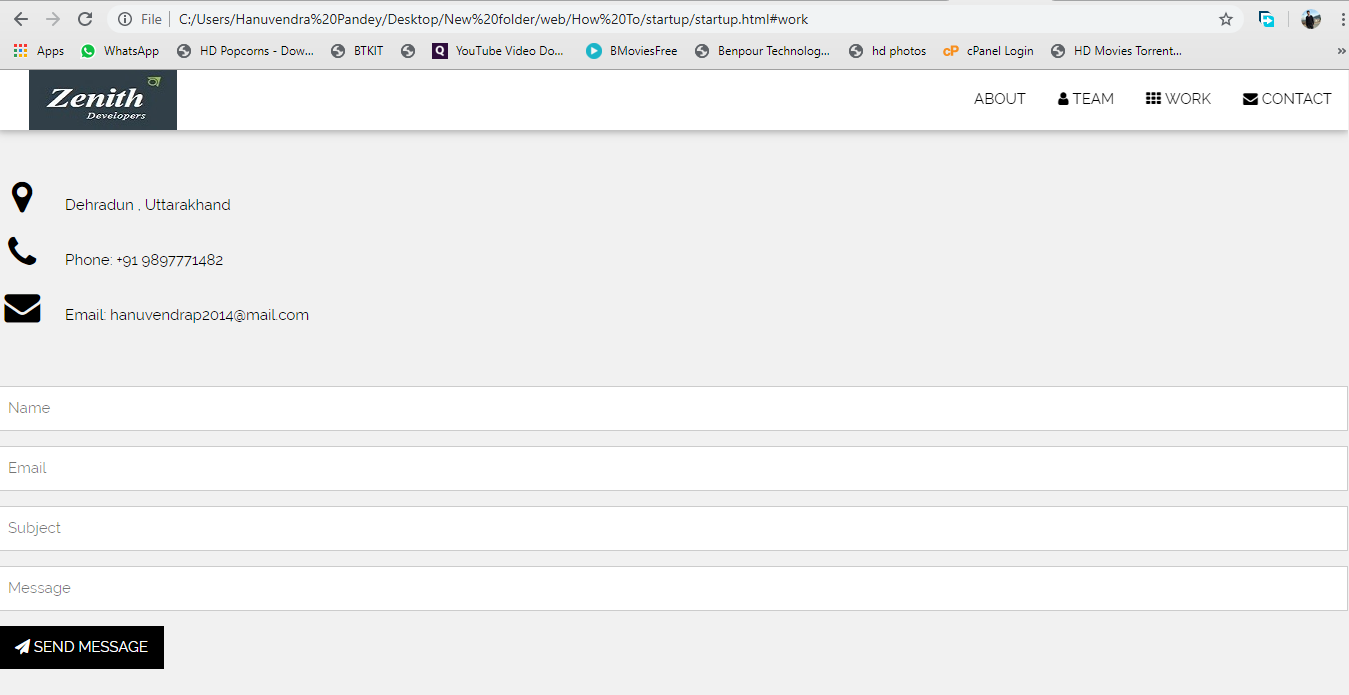 GitHub - Hanuvendra/Startup-Template: It is an startup website template ...