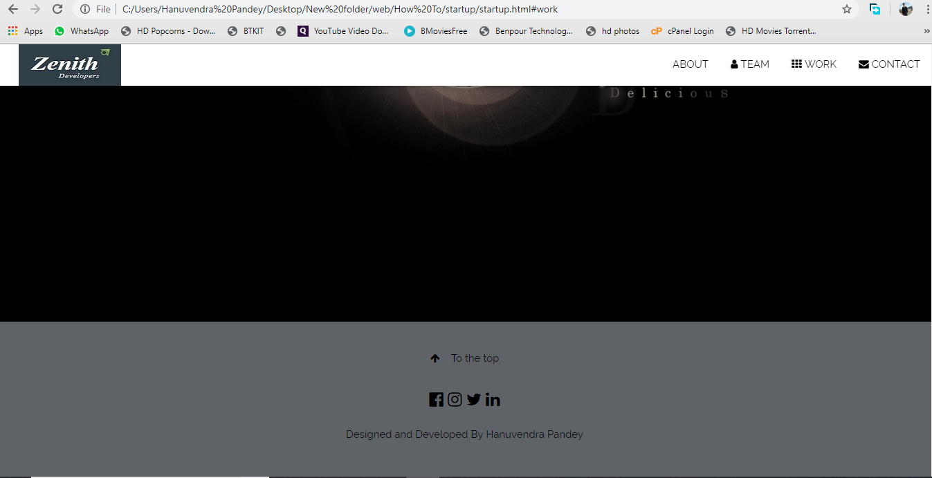 GitHub - Hanuvendra/Startup-Template: It is an startup website template ...